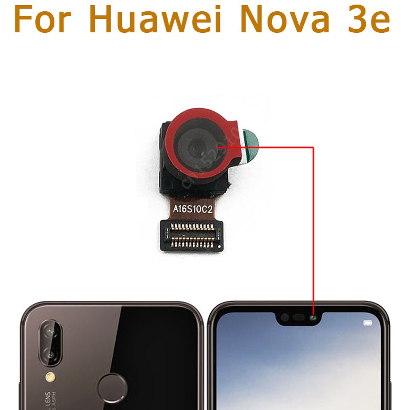 Front Rear For Huawei Nova 3 3i 3e 4e View Back Camera Main Facing ...