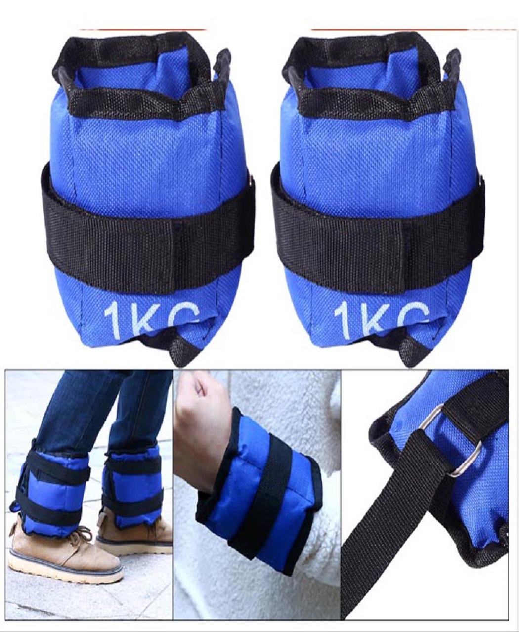 leg weight 1kg -1pcs -adjustable -black | Daraz.com.bd