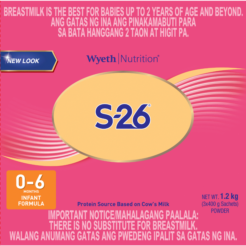 S26 ONE Infant Formula for 0-6 Months 1.2kg | Lazada PH