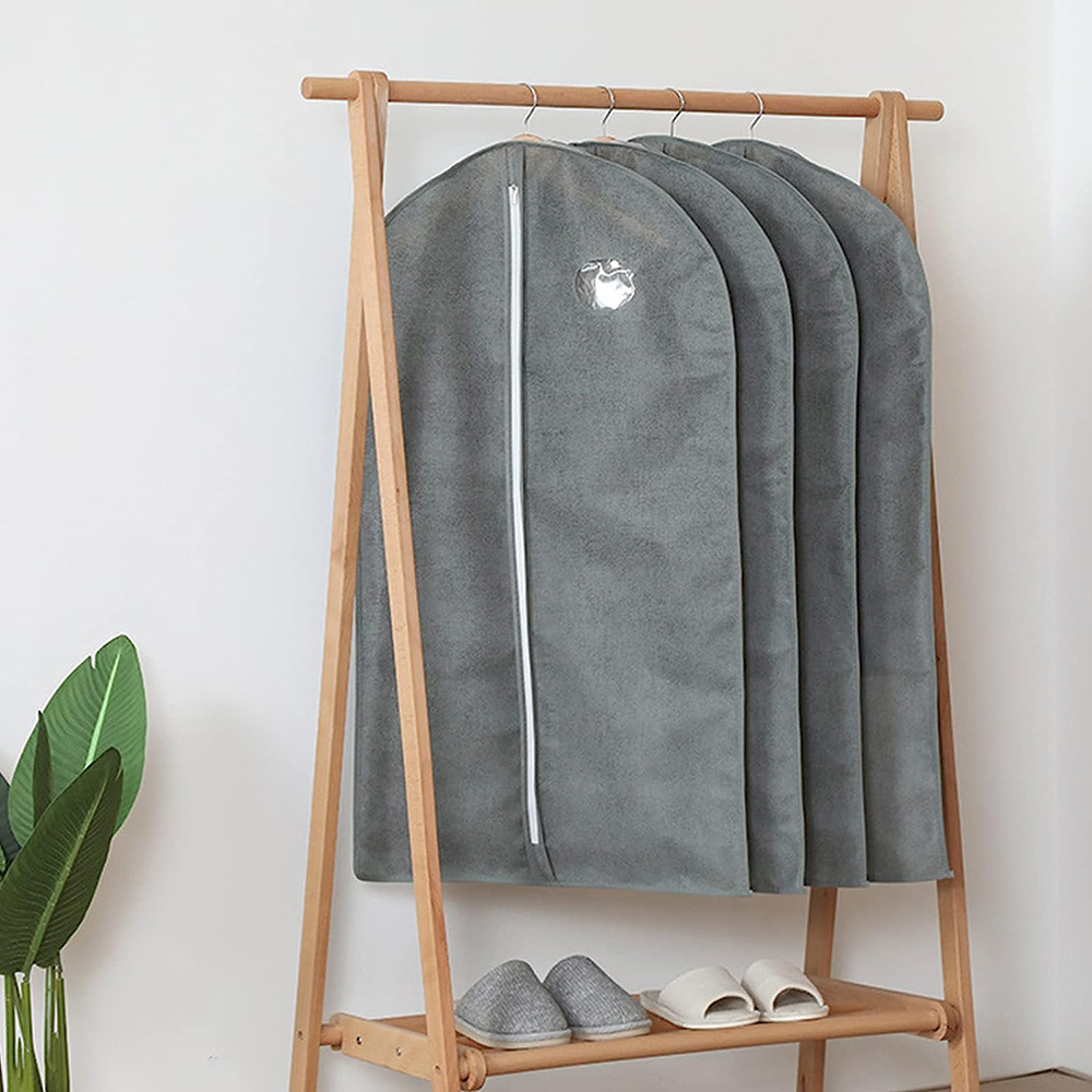 Portable Dust-Proof Clothing Cover Non-Woven Moisture-Proof Closet ...