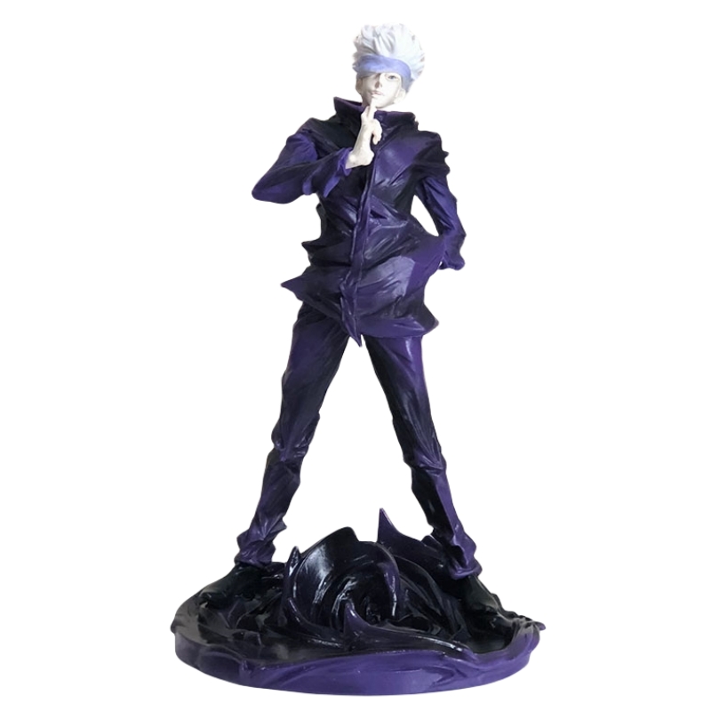 2024 New Anime Gojo Satoru Figures Comic Style Gk Jujutsu Kaisen Action ...