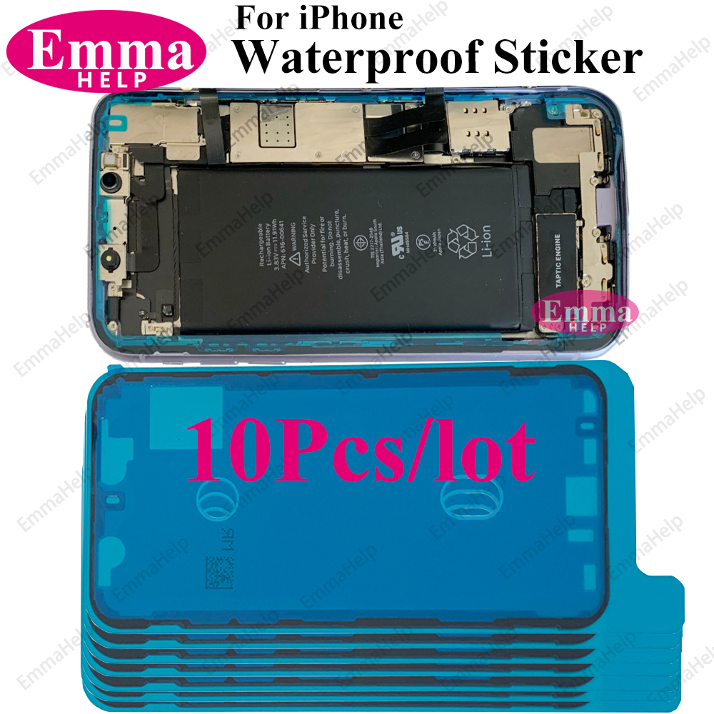Yuanyan 10pcs OEM Waterproof Sticker for iPhone 11 12 14 Plus 13Pro XS ...
