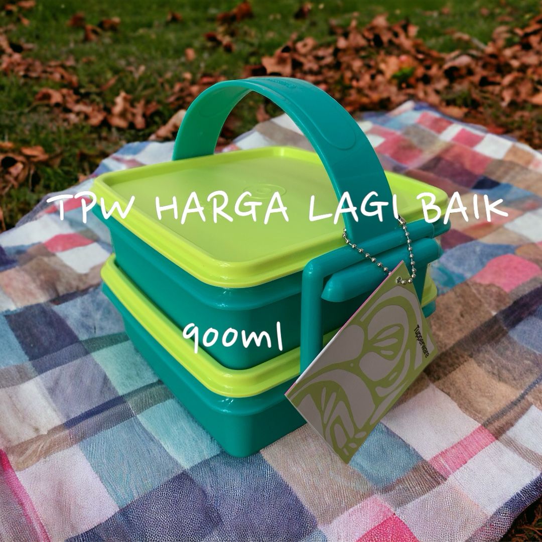 Tupperware Small Carry All Set With and Without Divider 900ml / Mangkuk ...