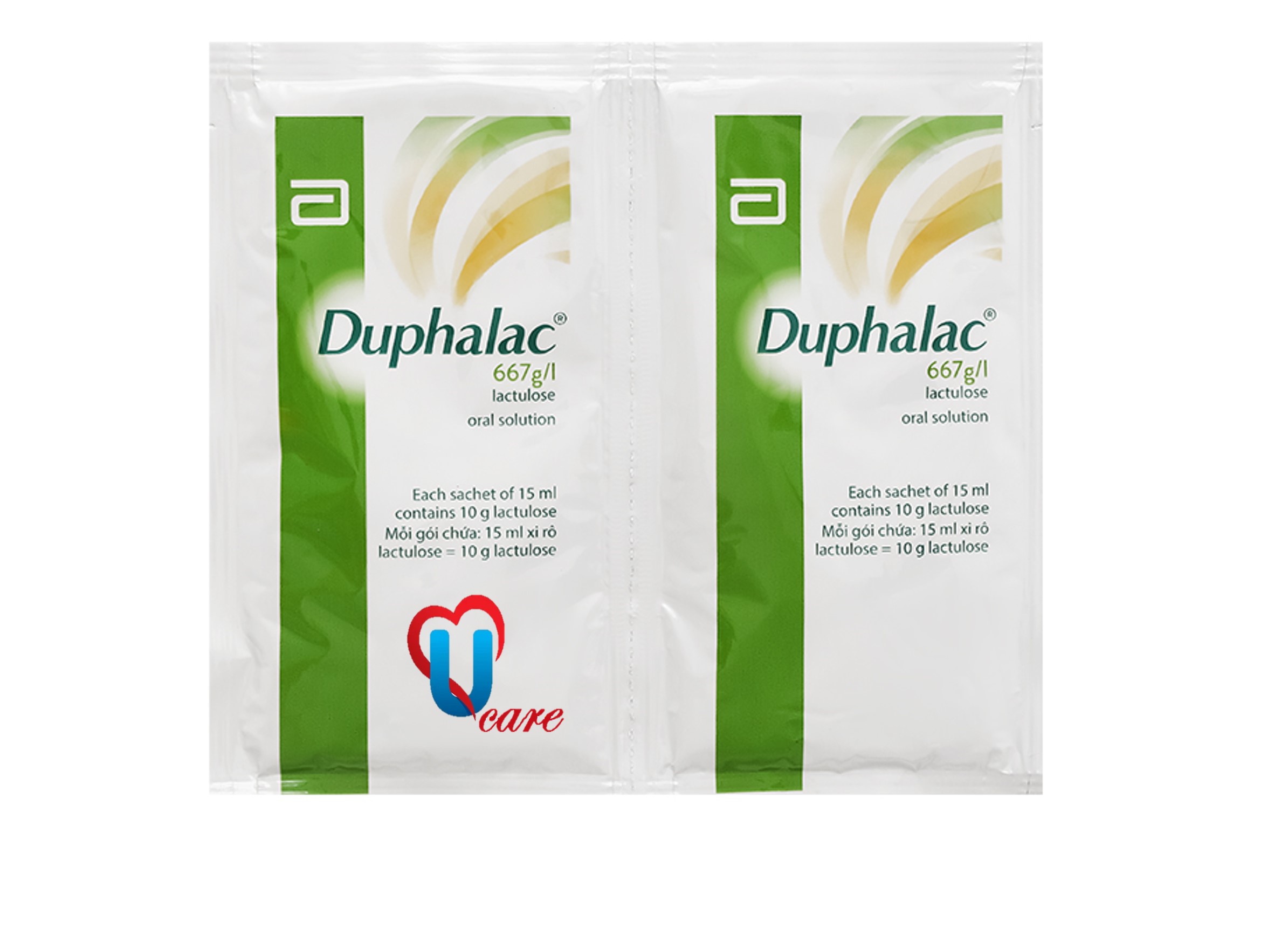 [Travel Pack] DUPHALAC Lactulose Oral Solution Syrup (20 sachets x 15ml ...
