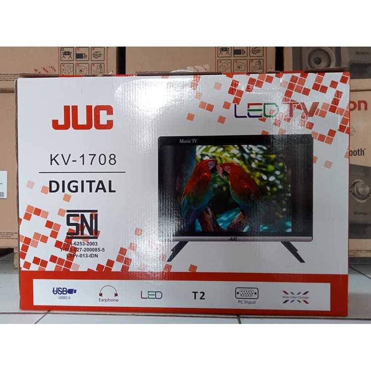 Simulasi LED TV JUC 17 INCH / TV LAYAR DATAR JUC / TV SLIM | Lazada ...