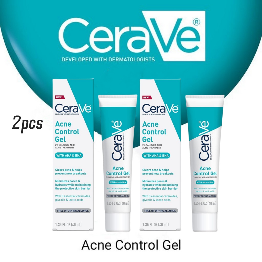 【Ready stock】CeraVe Acne Control Gel with Salicylic Acid, Glycolic Acid ...