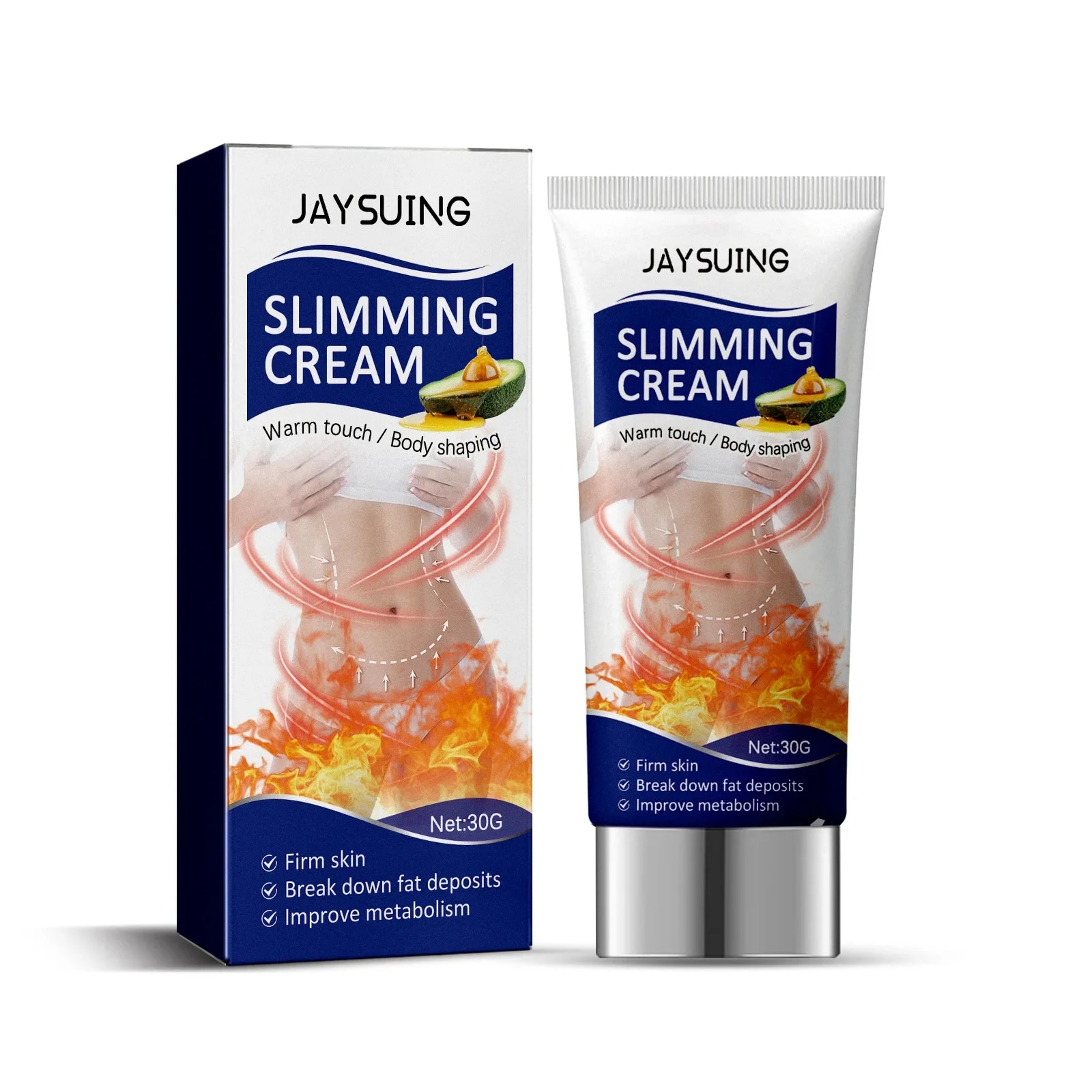 Slimming Cream Fat Burning Full Body Sculpting Legs Arm Man 7 Days ...