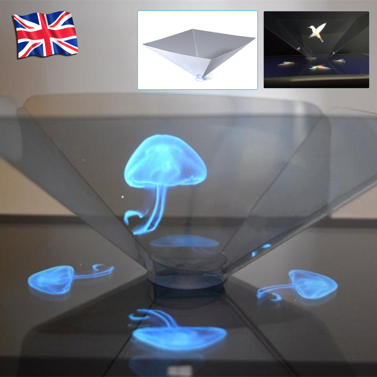 Diy Turn Your Smartphone Tablet Into A 3d Hologram Holographic
