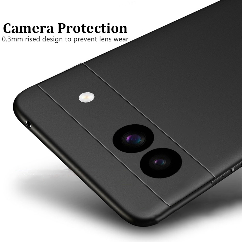 Phone case Google Pixel 9A Ultra Thin Smooth silicon Matte Back Soft ...