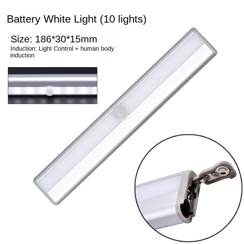 Immortal™ LED Intelligent Human Body Induction Light Strip, Battery ...
