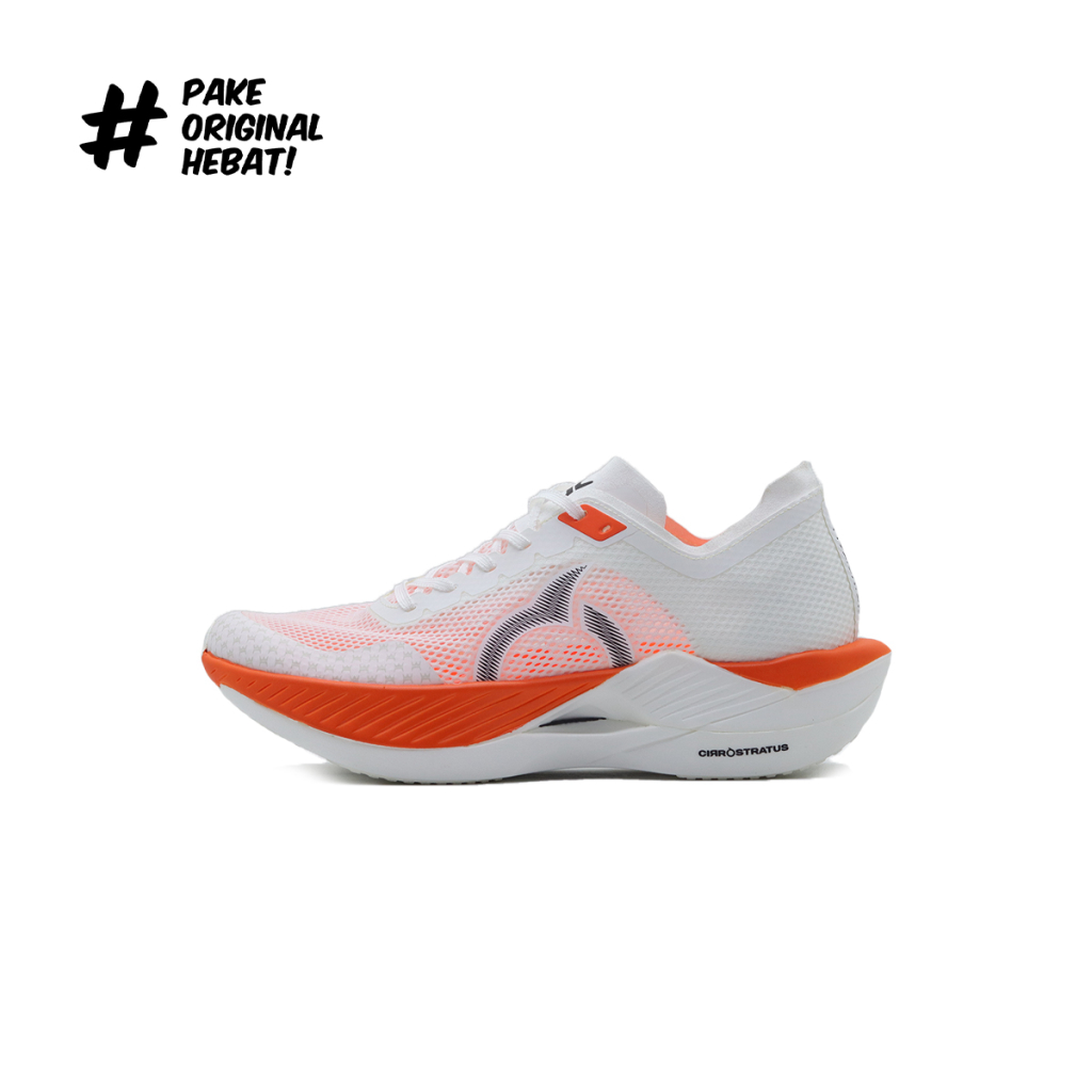 Ortuseight Sepatu Running Solar - Off White/Ortrange | Lazada Indonesia