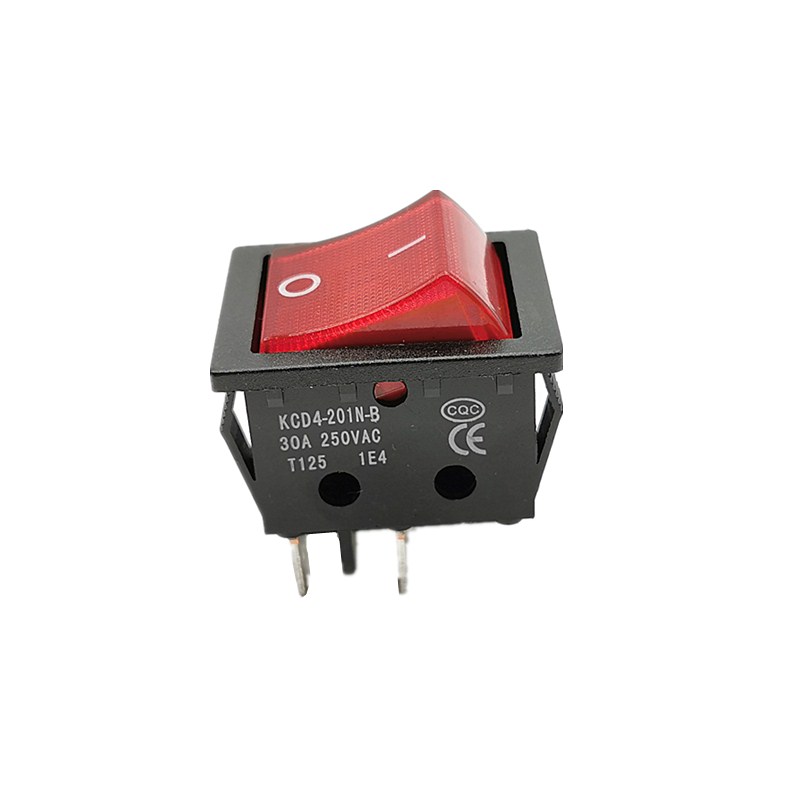 【TopazTrove】KCD4-201N-B Electric Welding Machine Power Switch With Red ...