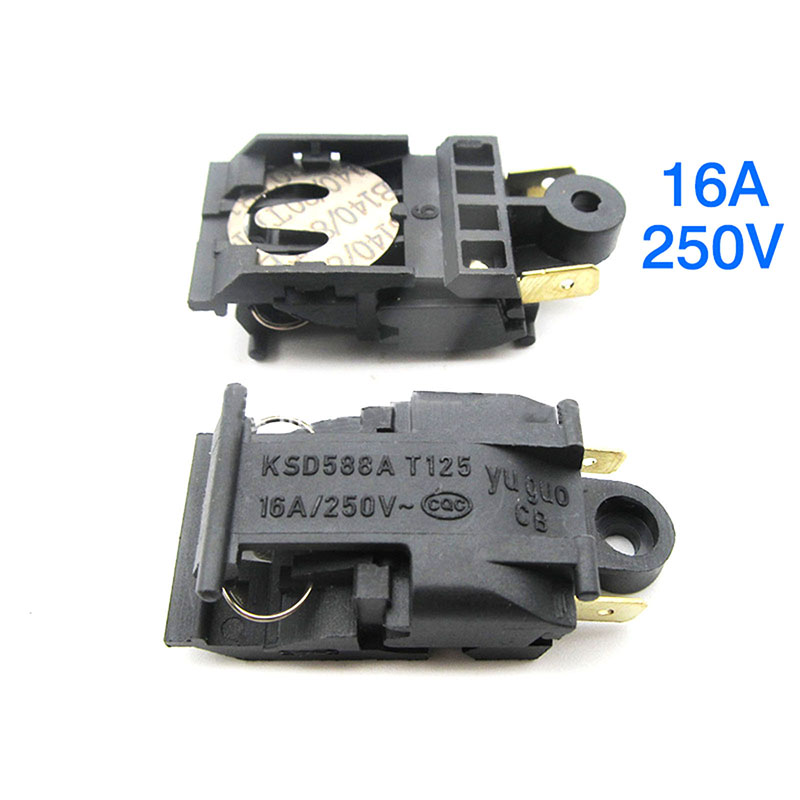 2PCS 13A/16A Power Electric Kettle Thermostat Switch Steam Kitchen ...