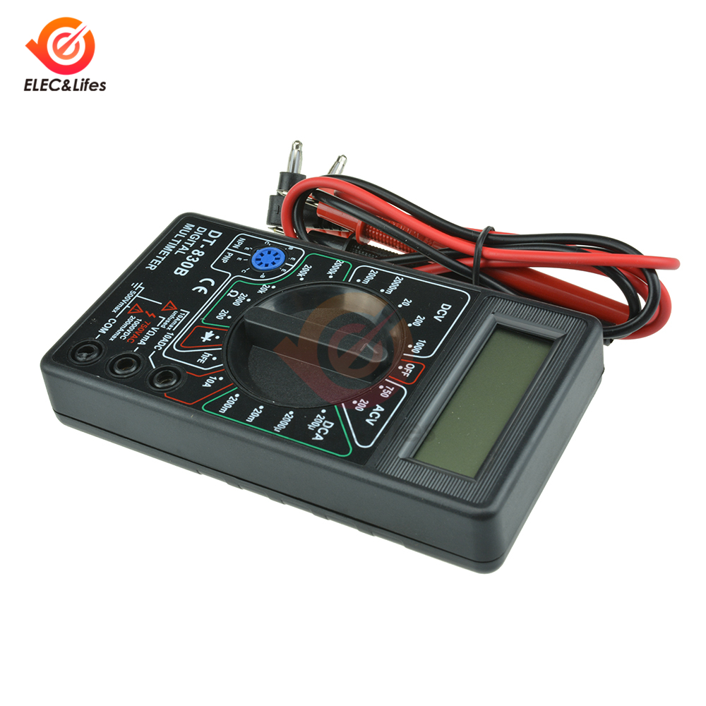 【Discount offer】DT830B AC/DC Voltage LCD Digital Multimeter 750/1000V ...