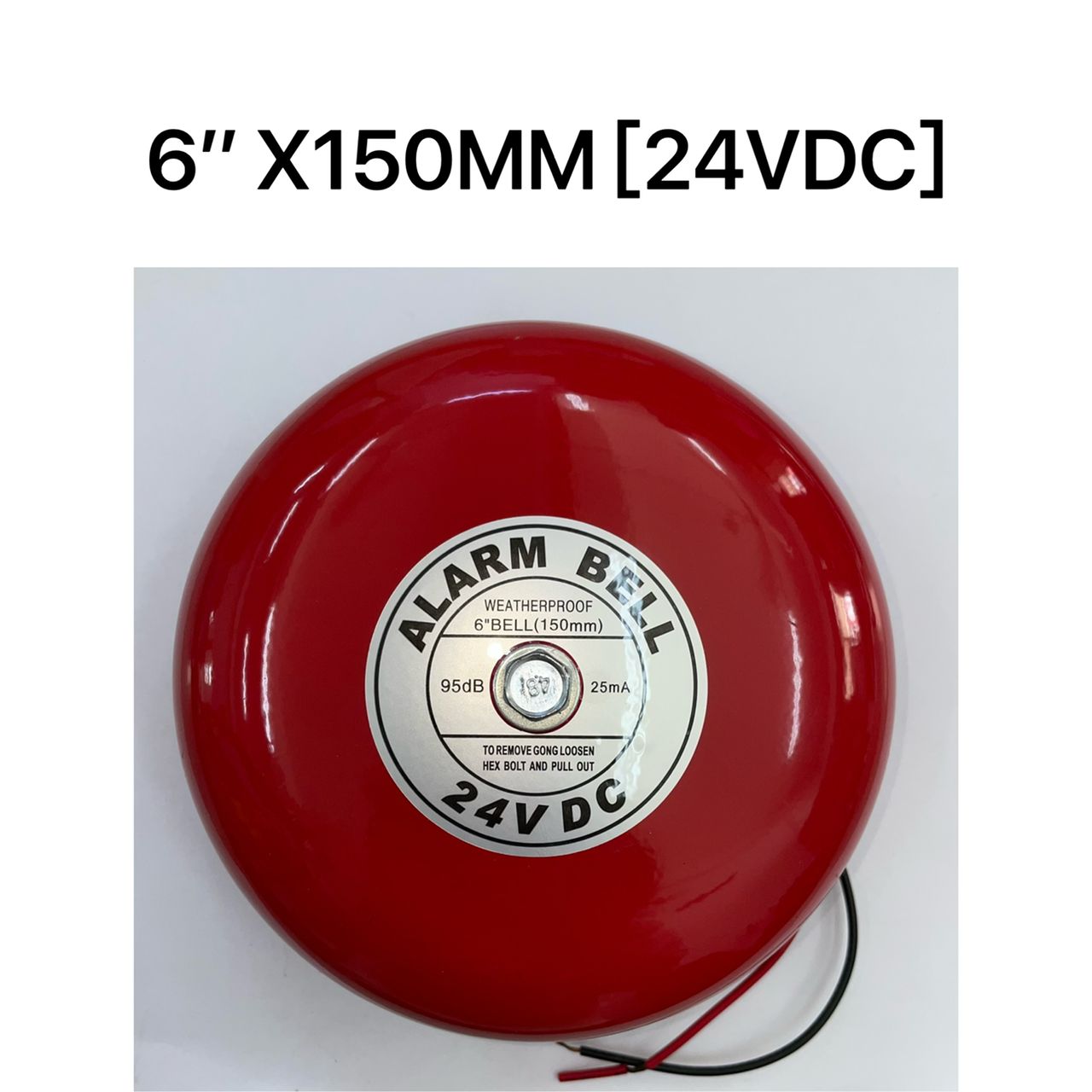 ALARM BELL 4" 6" (24VDC&240VAC) | Lazada