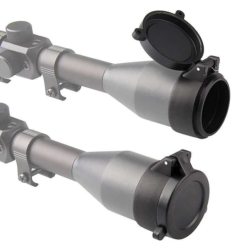 Tools Rifle-Scope Hunting Aiming Optic Lens Covers Telescopic Flip Up ...