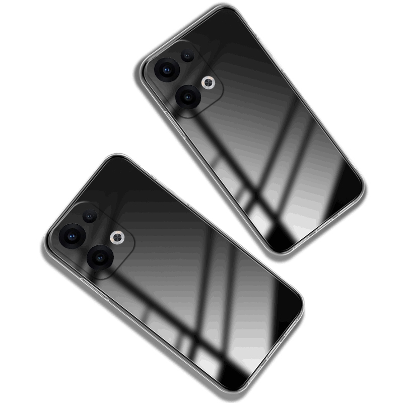 2 Pack For OPPO Reno 13F 13 Pro Case Soft Transparent Full Protection ...