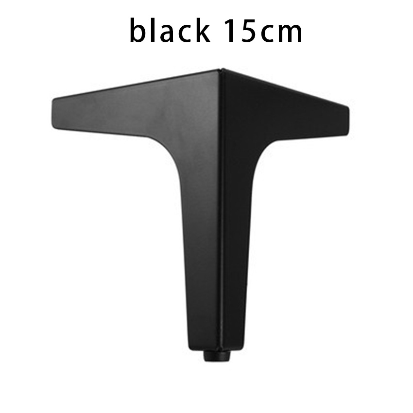 1PC Triangle sofa legs Metal Furniture Legs Black | Lazada