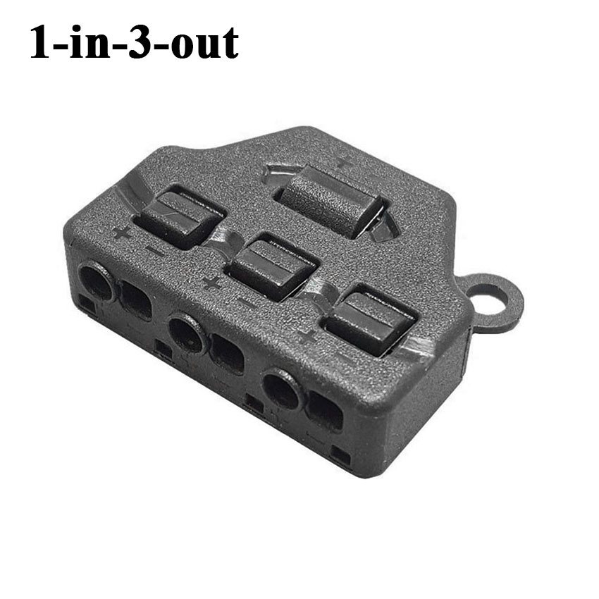 1 In 6 Out Quick-connect Push Terminals Post Quick Connector Terminal ...