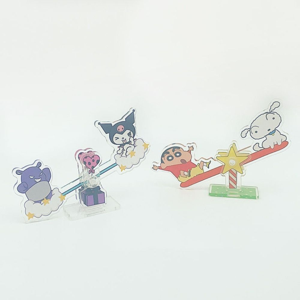 Lovely Acrylic Shin-Chan Seesaw Decoration Seesaw Crayon Shin-Chan ...