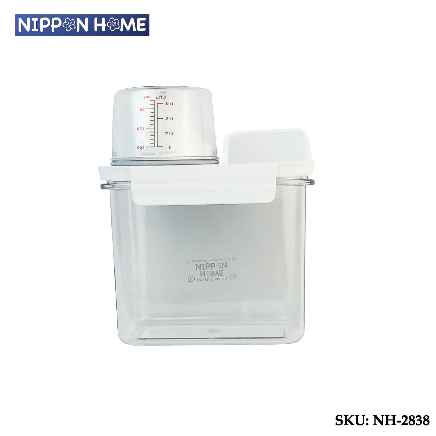 Multipurpose Grain, Cereal, Detergent, Powder Plastic Container with ...