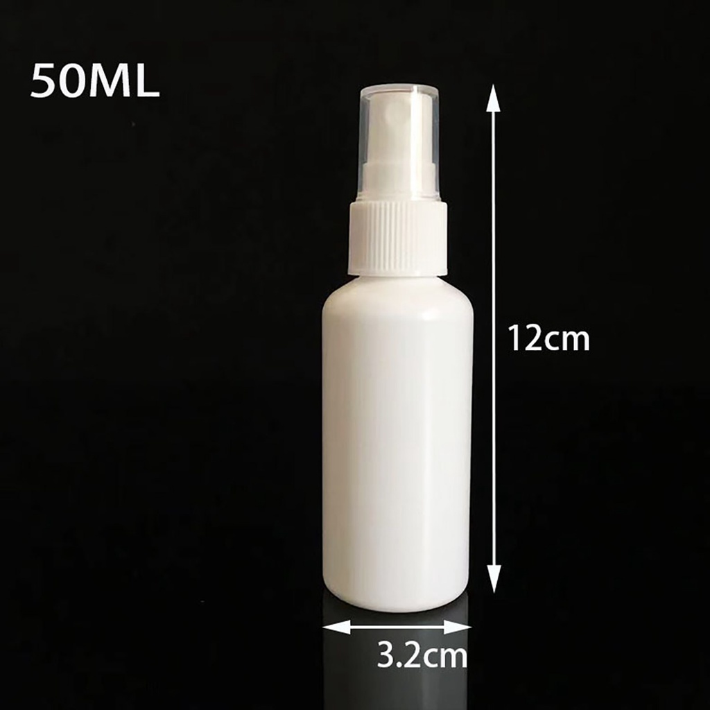 20ml/30ml/50ml Alcohol Spray Bottle Small Spray Bottle White Plastic Side Spray Bottle | Lazada PH