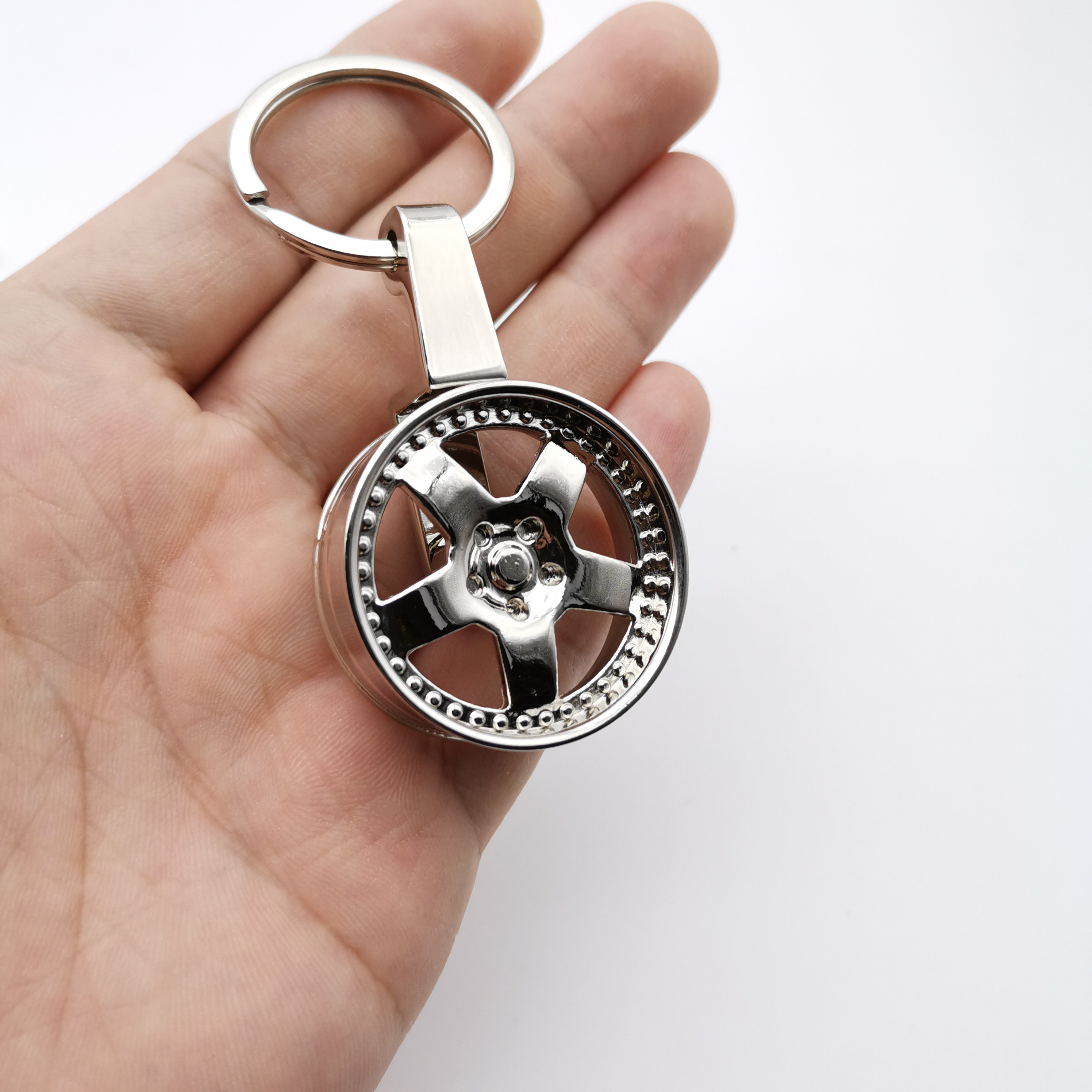 【Hot New Release】 Wheel Rim Hub Tuning Mini Keychain Key Chain Keyring ...