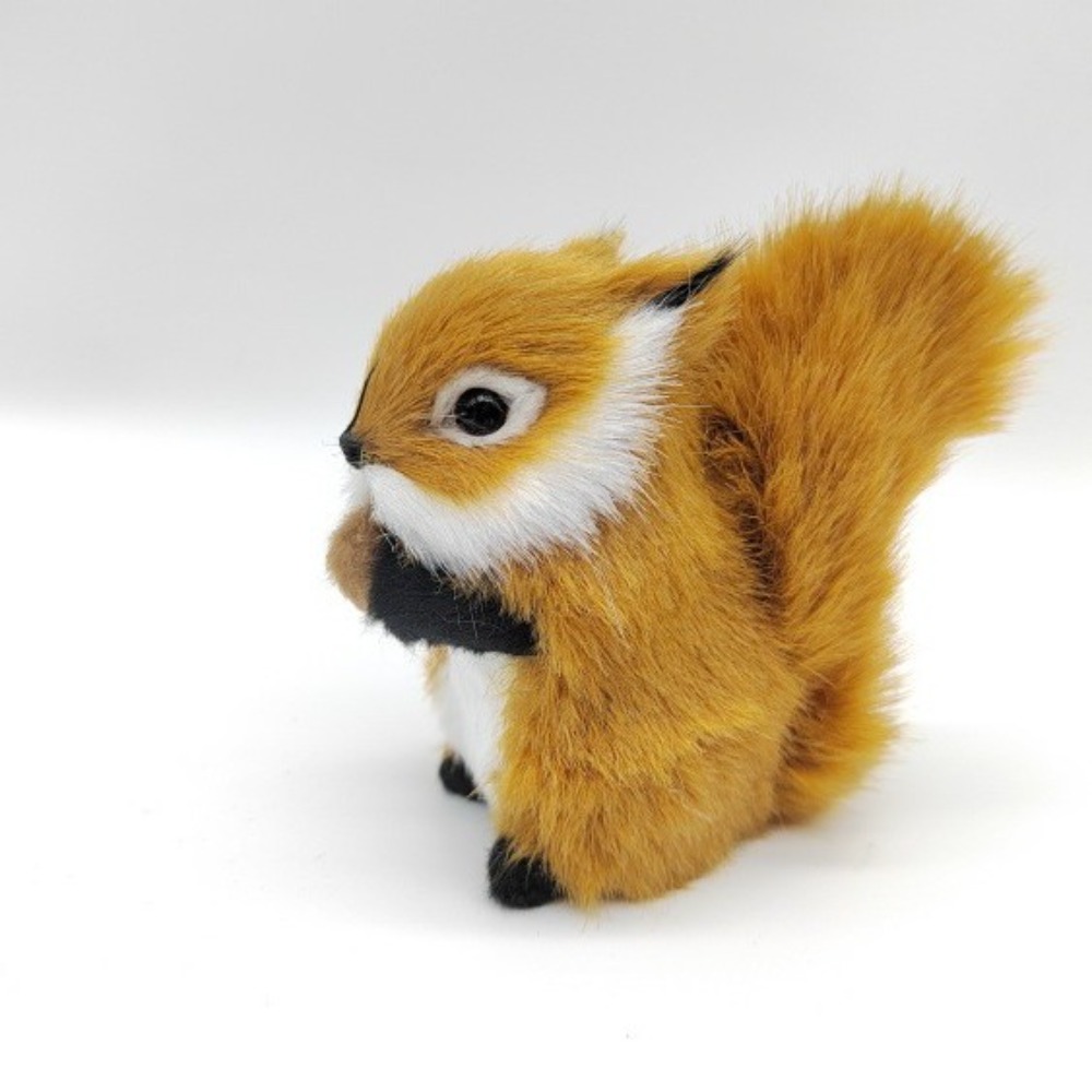 Creative Big Tail Squirrel Plush Toy PP Cotton Soft Plush Squirrel Doll ...