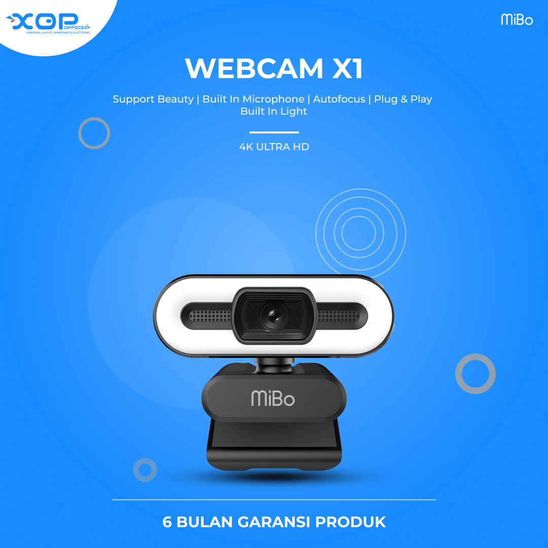 MiBo Webcam X1 4K USB Camera UHD With Microphone Original | Lazada ...