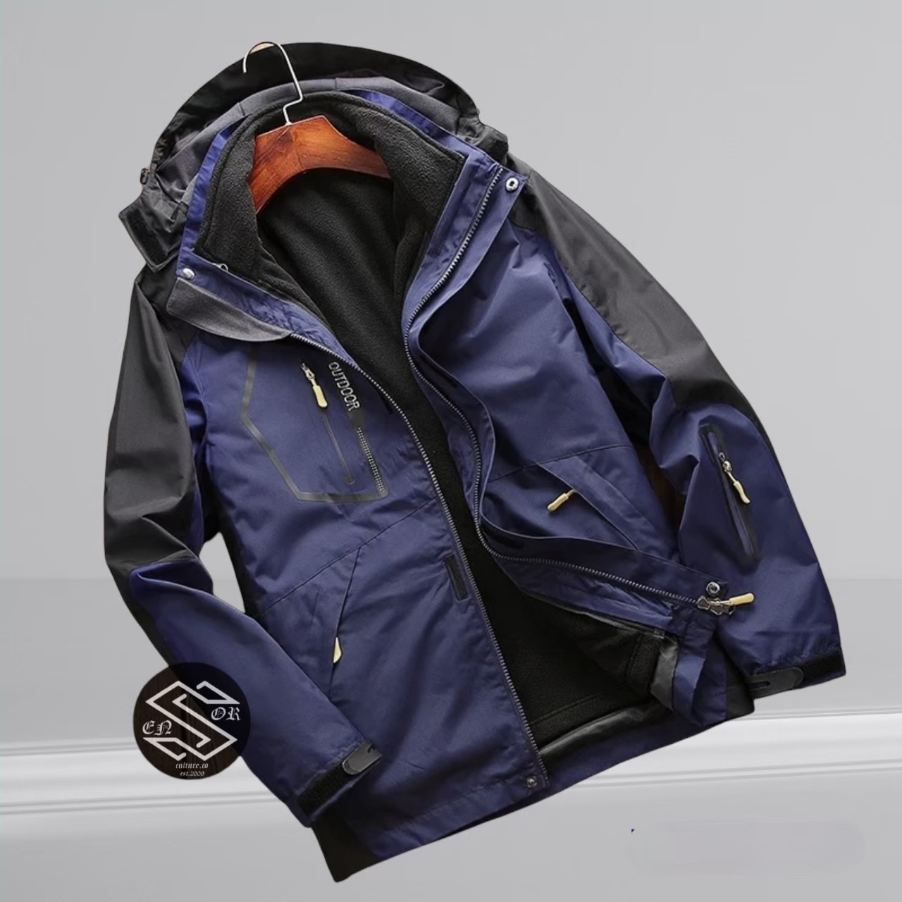 Jaket Parasut Gunung Waterproof Pria Keren Gaya Keren Murah | Lazada ...