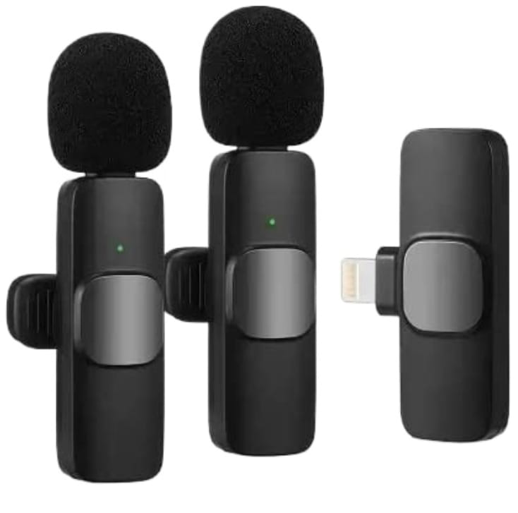 K9 Wireless Collar Mic iPhone/Android & Type C Supported Wireless ...