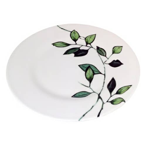 🌻𝐑𝐄𝐀𝐃𝐘-𝐒𝐓𝐎𝐂𝐊🌻 MELAMINE PLATE LEAF DESIGN 10 INCH (1PCS) / PINGGAN ...