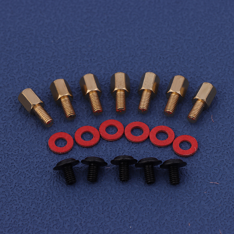 60Pcs Computer PC Case Motherboard Riser Screws 6-32-M3 Insulation ...