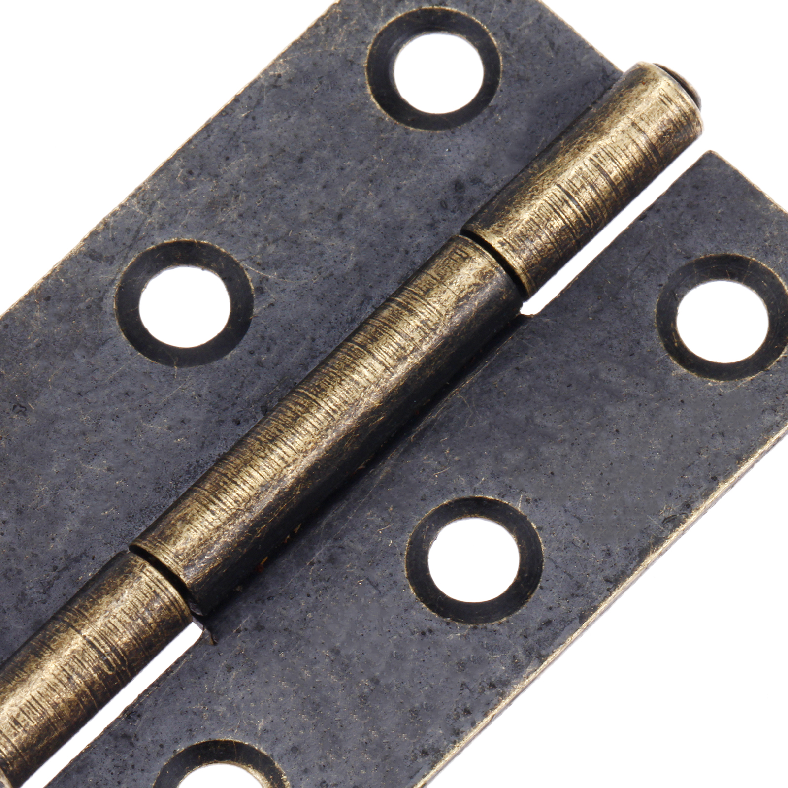 2pcs Antique Cabinet Door Furniture Hinge Drawer Luggage Jewelry Wood ...