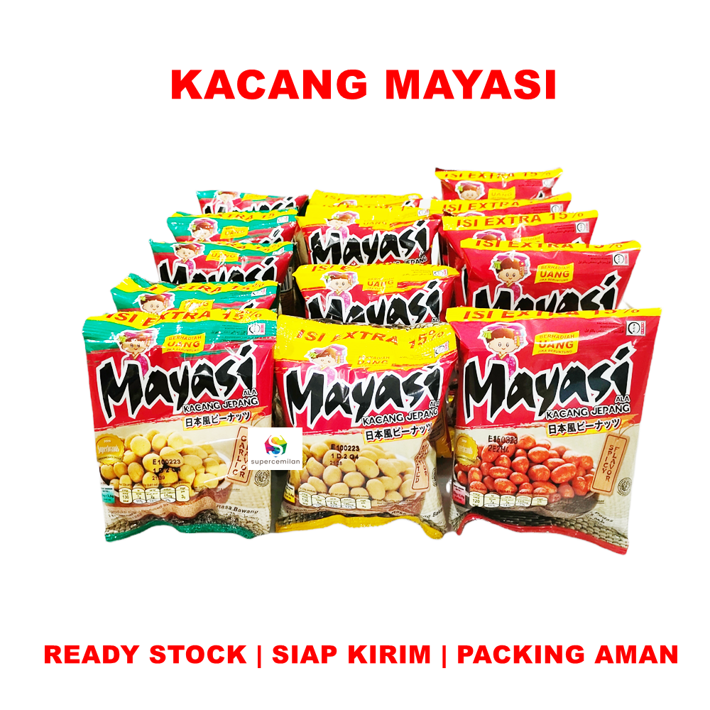 Mayasi Kacang Jepang Aneka Rasa Isi 10 Pcs | Lazada Indonesia