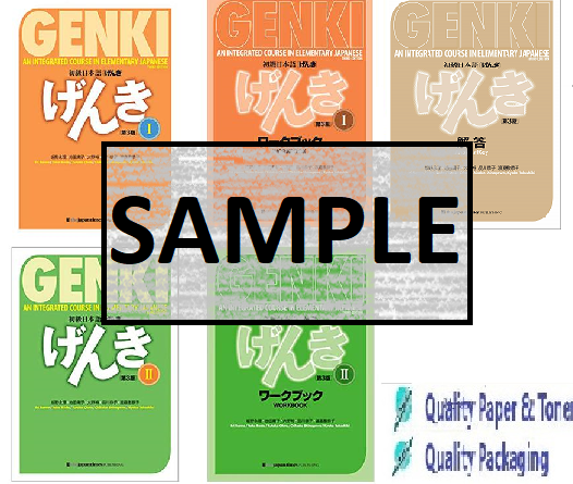 [☘️PRINTED☘️] Genki 3rd Edition Vol.1 & 2 ┃Textbook / Workbook / Answer ...