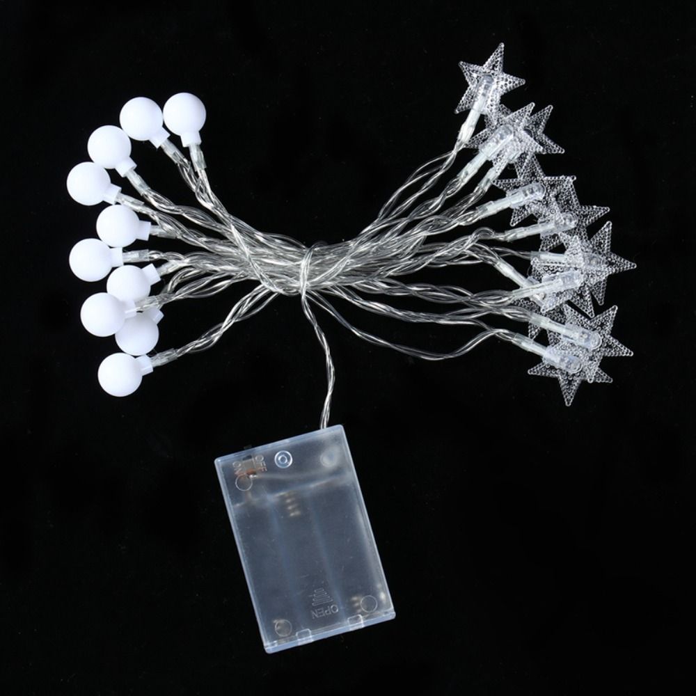 Christmas Tree Decoration LED String Lights Snowflake Light String ...
