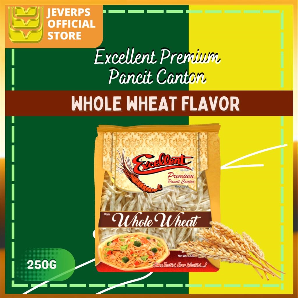 ☸ Excellent Premium Pancit Canton with Whole Wheat 250g | Lazada PH