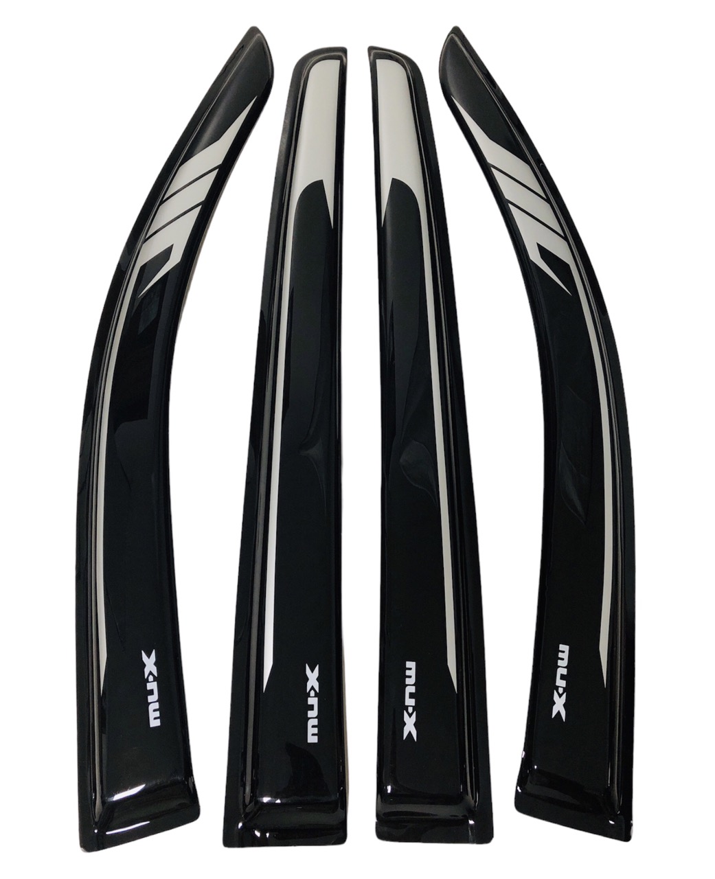 Isuzu MUX Mu-x 2014 2015 2016 2017 2018 2019 2020 2021 STRIP BS Black ...