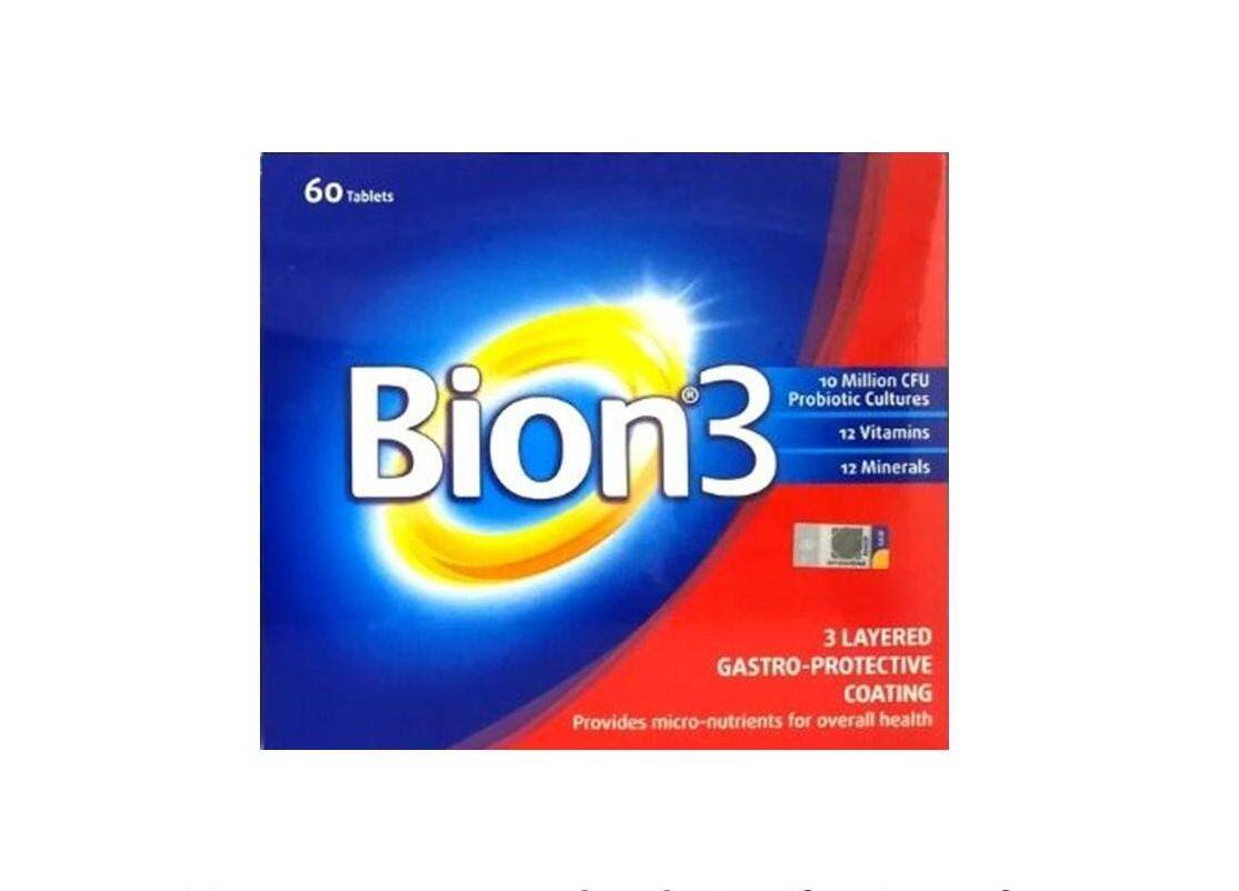 BION 3 PROBIOTIC MULTIVITAMIN & MINERAL 60'S | Lazada