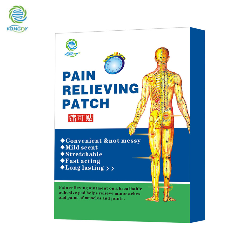 【0ddf02d4】KONGDY 30Pieces/5Boxes Pain Relief Plaster Health Back/Waist Massager Neck Analgesic ...