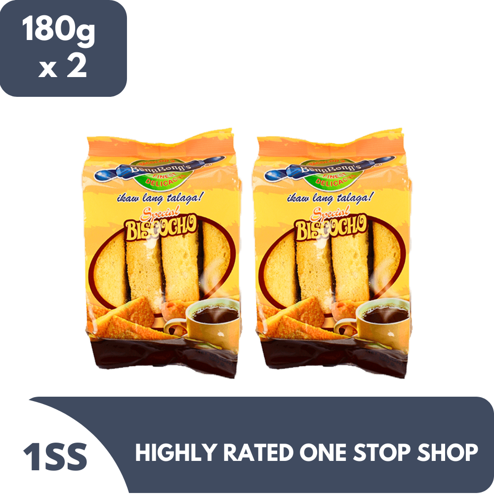 Bongbong's Biscocho Small 180g x 2 | Lazada PH