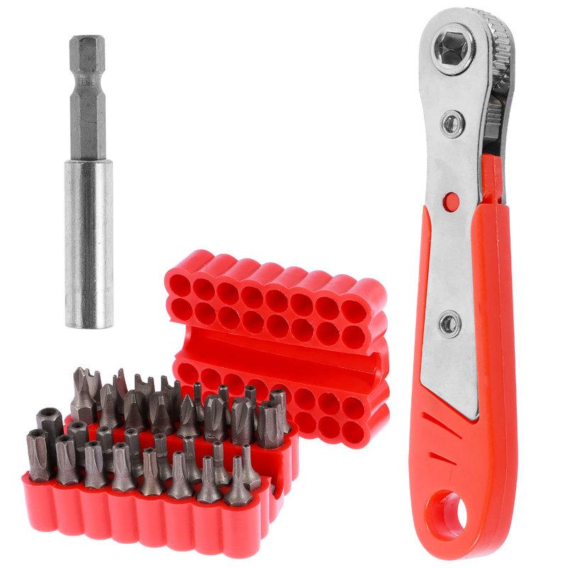 GUFUZI Sturdy Safety Screwdriver Bit Set 34Pcs Security Bit Set Metal ...