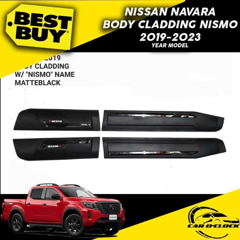 Nissan Navara Body Cladding Nismo (2019-2023) | Lazada PH