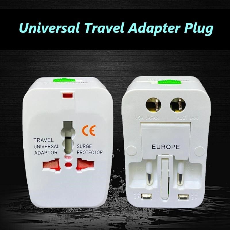 Universal Travel Adapter Plug All In One International Worldwide Travel ...