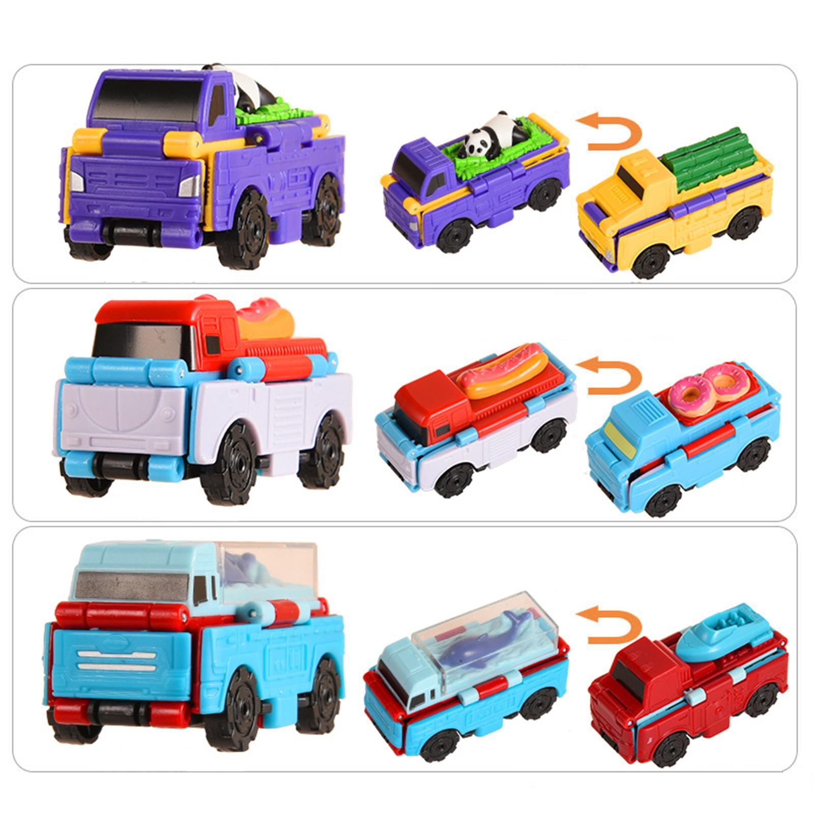 CCAngel ชุดของเล่นรถของเล่นดึงกลับประสาทสัมผัสสำหรับเด็กเด็กหญิงเด็กชาย ...