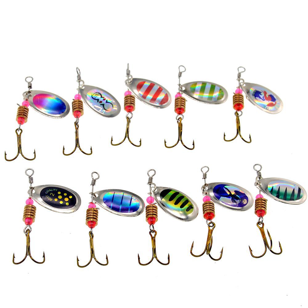 【Special offer】Spinnerbait Fishing Lure Artificial Lures For Pike Trout ...
