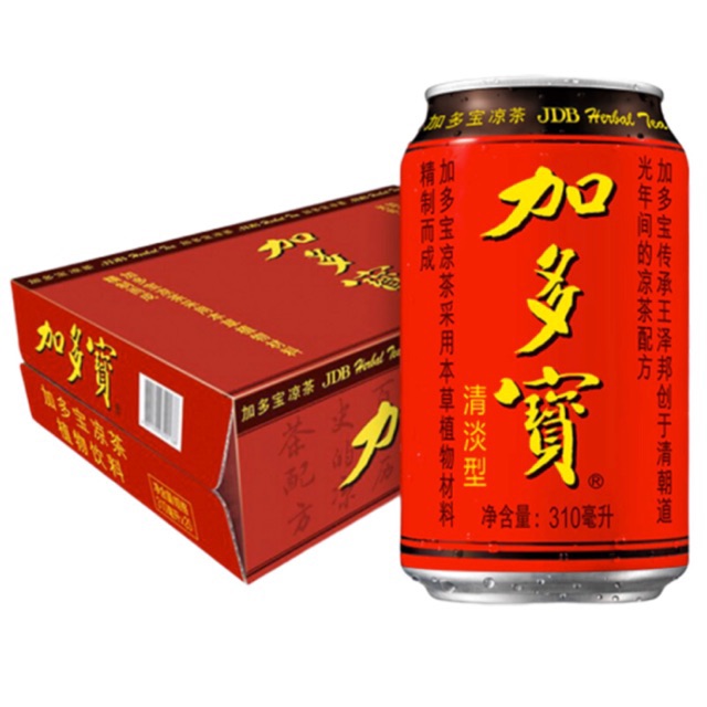 加多宝凉茶 Jia Duo Bao Herbal Tea 310ML 1 箱24罐 | Lazada