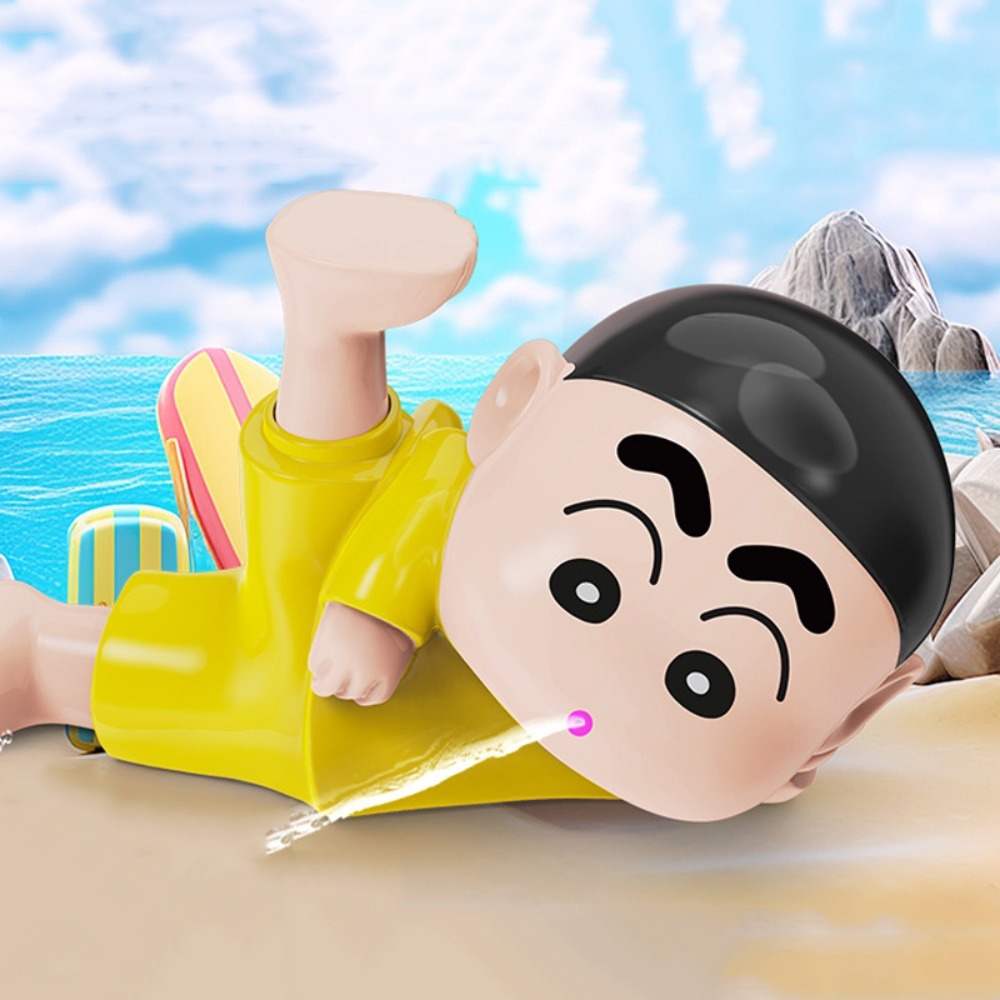 Bathtub Water Toy Crayon Shin-chan Shin-chan Baby Bath Toys Anime Spray ...