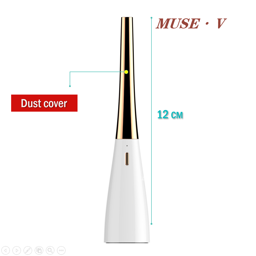 【MUSE·V】Adjustable Tempe Electric Eyelash Lashes Curler 12CM USB ...